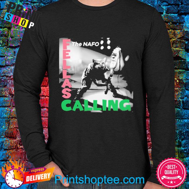 A GUY IN MY UNIVERSITY CLASS JUST WALKED IN, WEARING A NAFO SWEATER ...